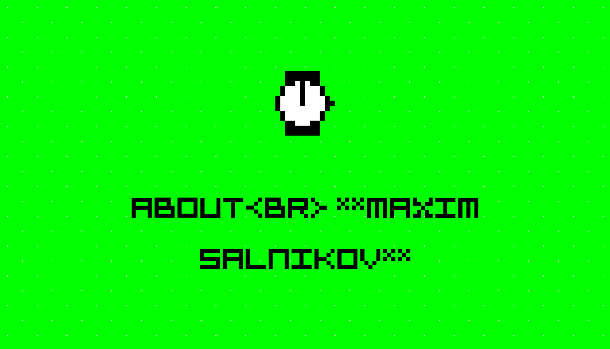 About Maxim Salnikov on HackerNoon